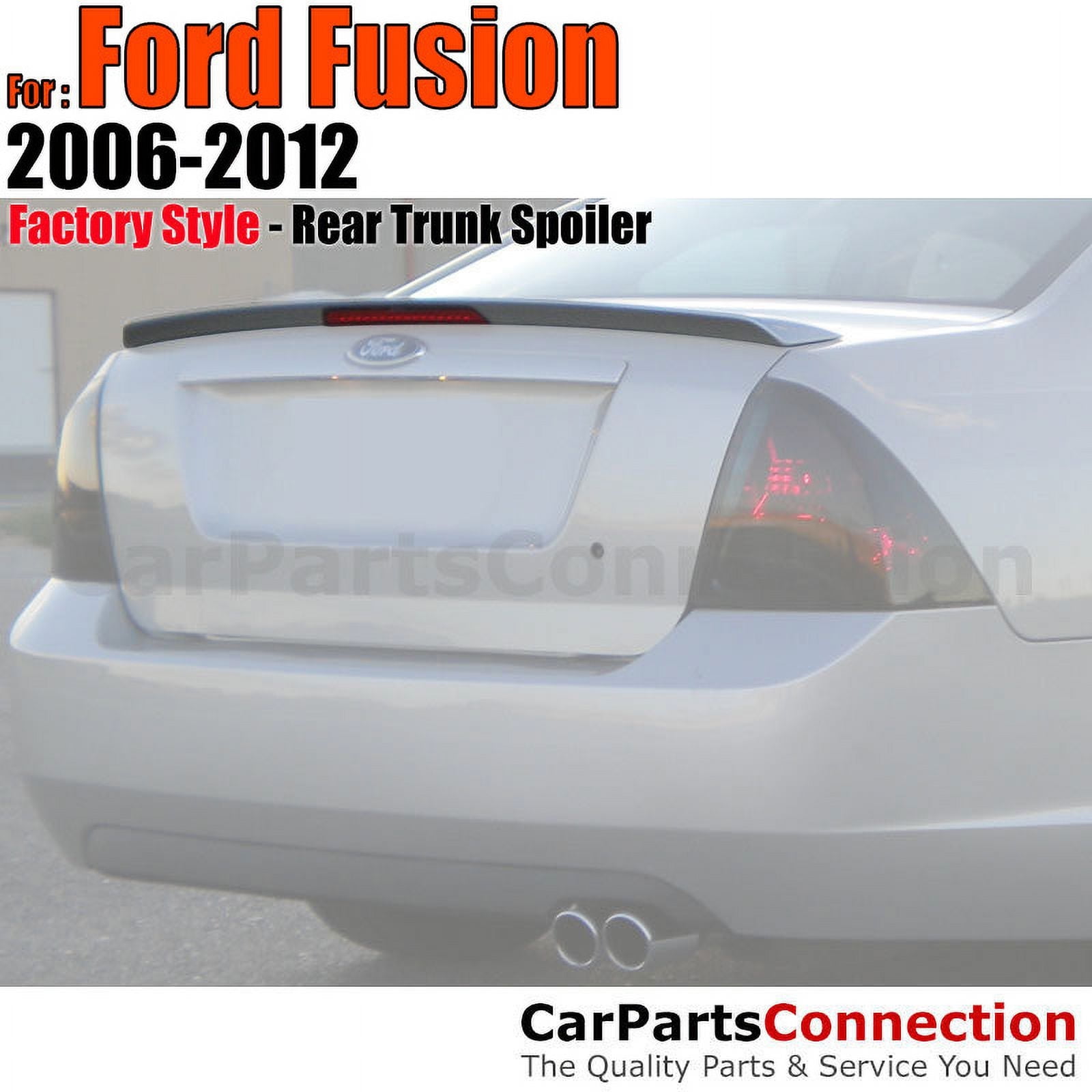 Trunk Spoiler Compatible With 2006 2007 2008 2009 2010 2011 2012 Ford ...