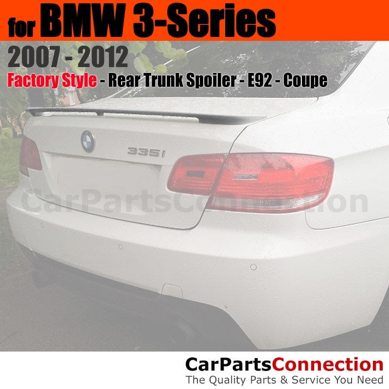 Trunk Spoiler Compatible With 2007 2008 2009 2010 2011 2012 2013 BMW 3-Series Coupe Factory ...