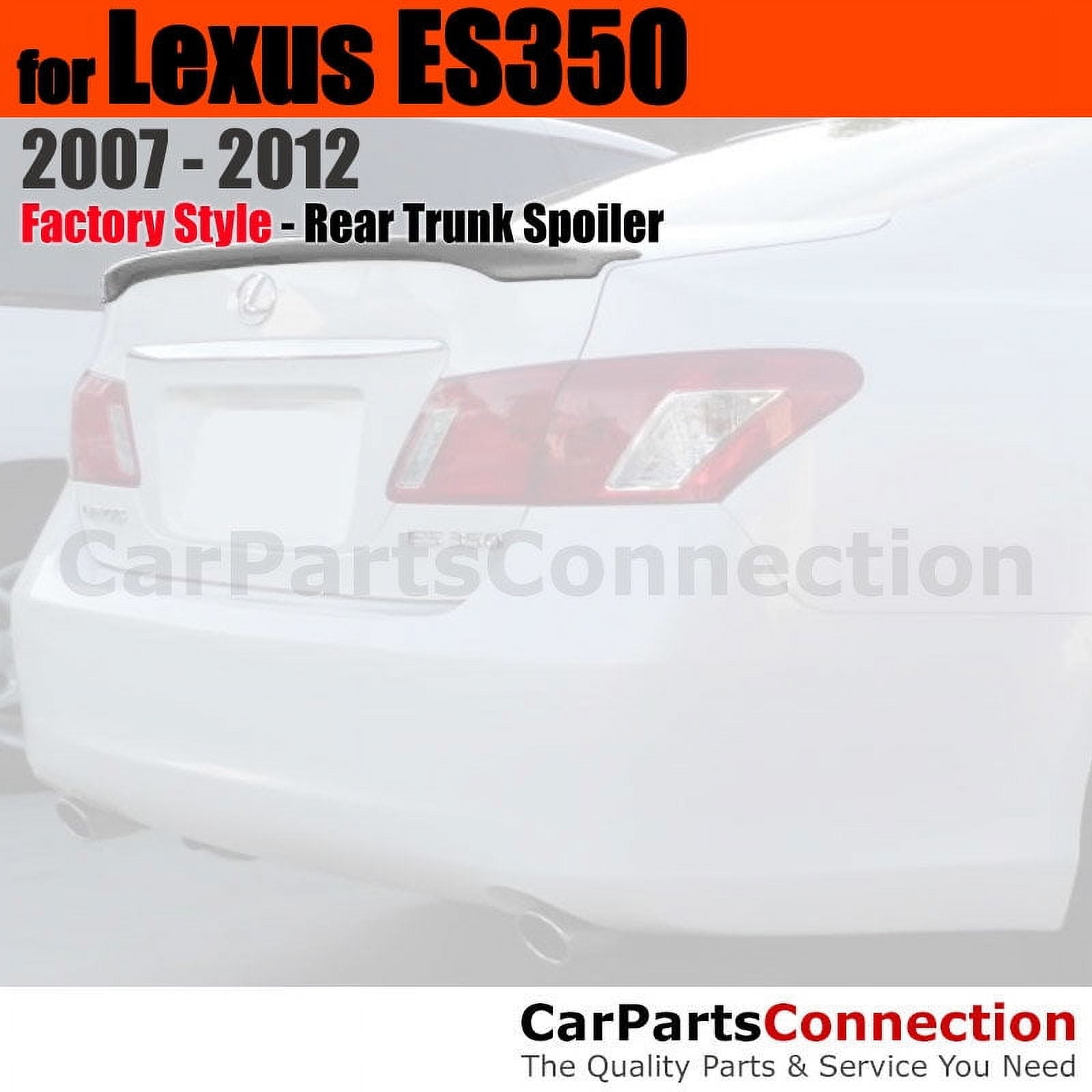 Trunk Spoiler Compatible With 2007 2008 2009 2010 2011 2012 Lexus ES350 ...