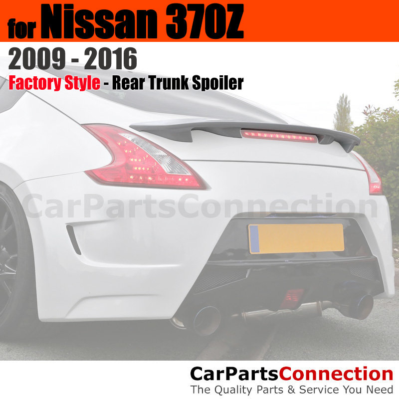 Trunk Spoiler Compatible With 2009-2020 Nissan 370z All Factory Style ...
