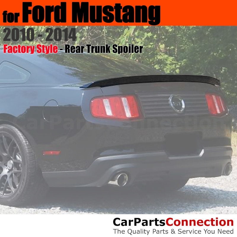 Trunk Spoiler Compatible With 2010 2011 2012 2013 2014 Ford Mustang ...