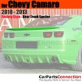 Trunk Spoiler Compatible With 2010 2011 2012 2013 Chevrolet Camaro All ...
