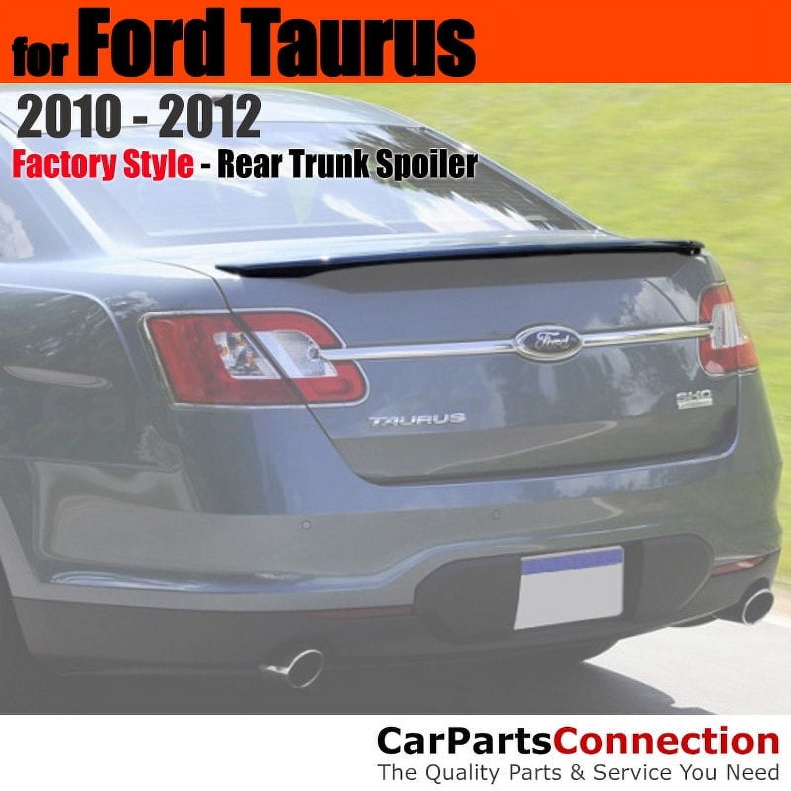Trunk Spoiler Compatible With 2010 2011 2012 Ford Taurus Sedan Factory ...