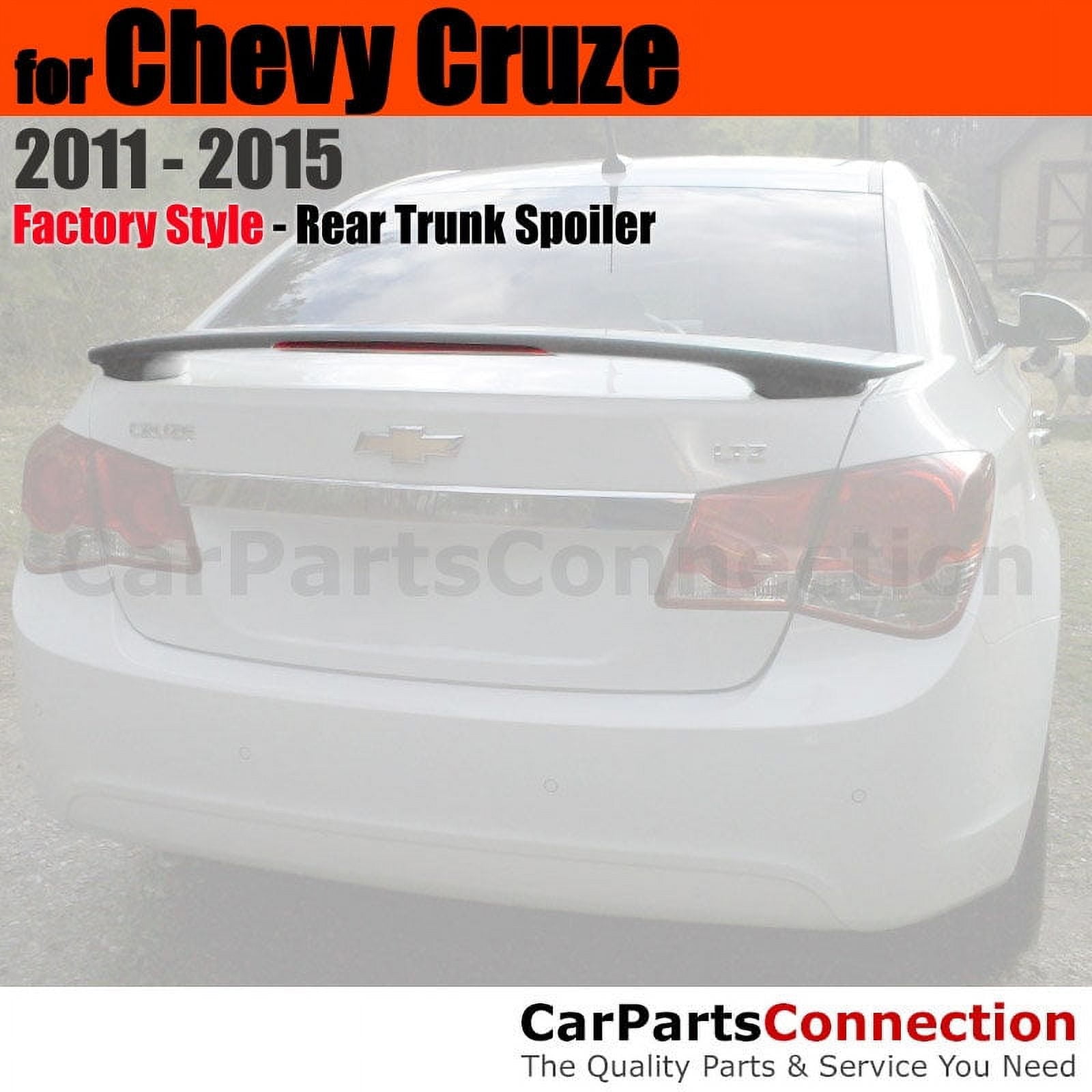 Trunk Spoiler Compatible With 2011 2012 2013 2014 2015 Chevrolet Cruze ...
