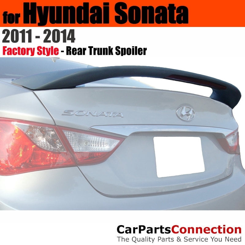 Trunk Spoiler Compatible With 2011 2012 2013 2014 Hyundai Sonata Sedan ...
