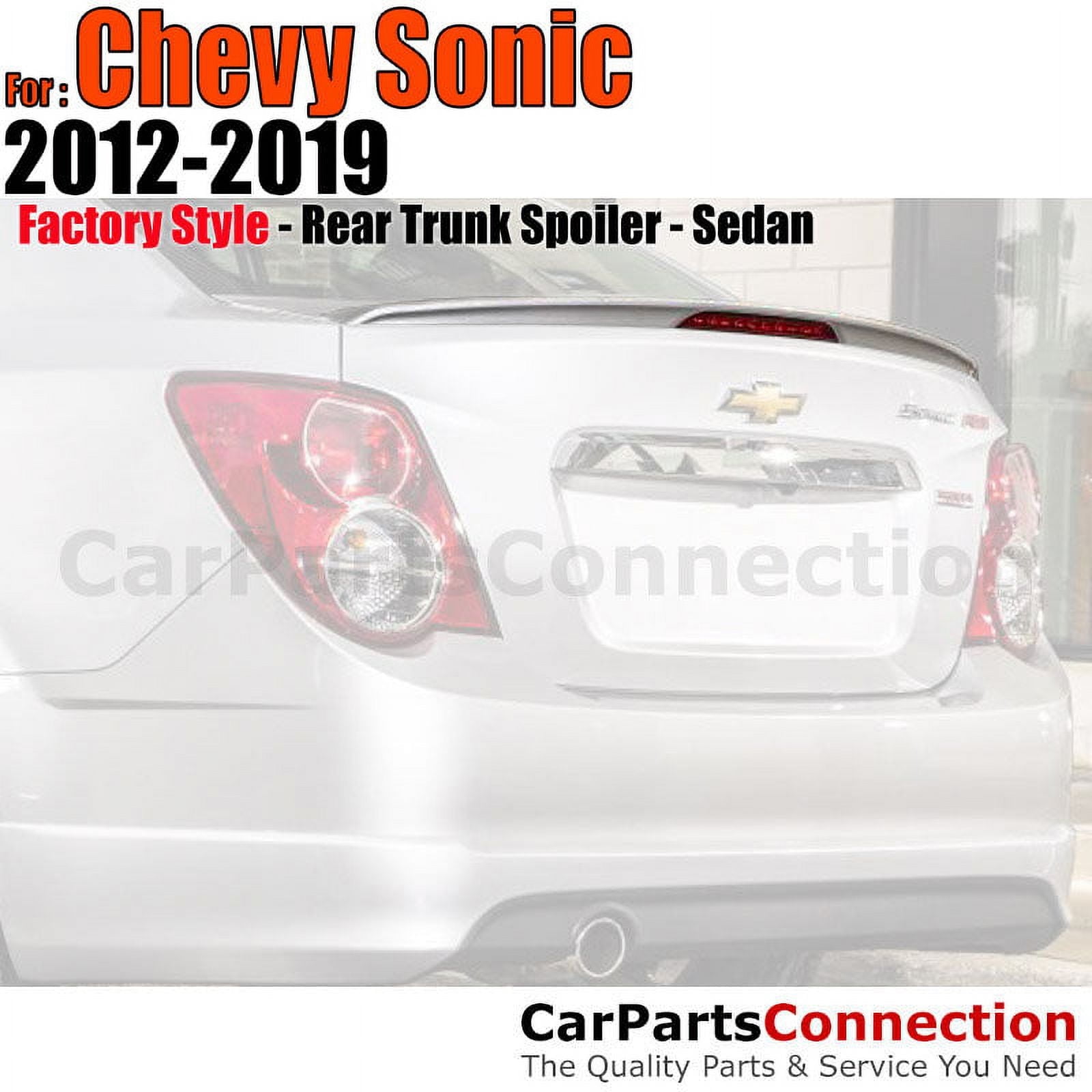 Trunk Spoiler Compatible With 2012 2013 2014 2015 2016 2017 2018 2019 ...
