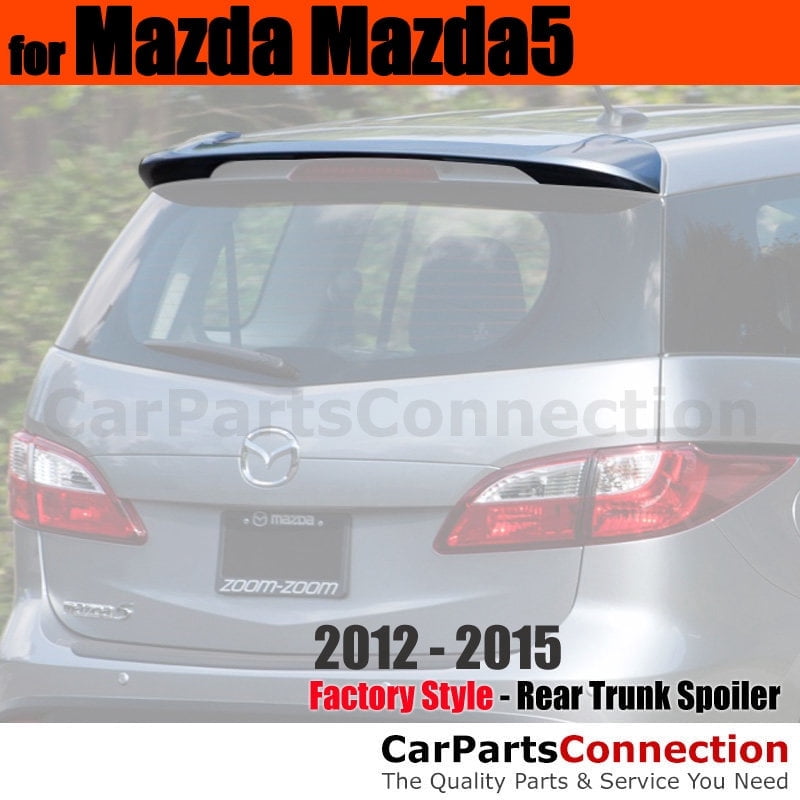 Trunk Spoiler Compatible With 2012 2013 2014 Mazda Mazda 5 All Factory ...