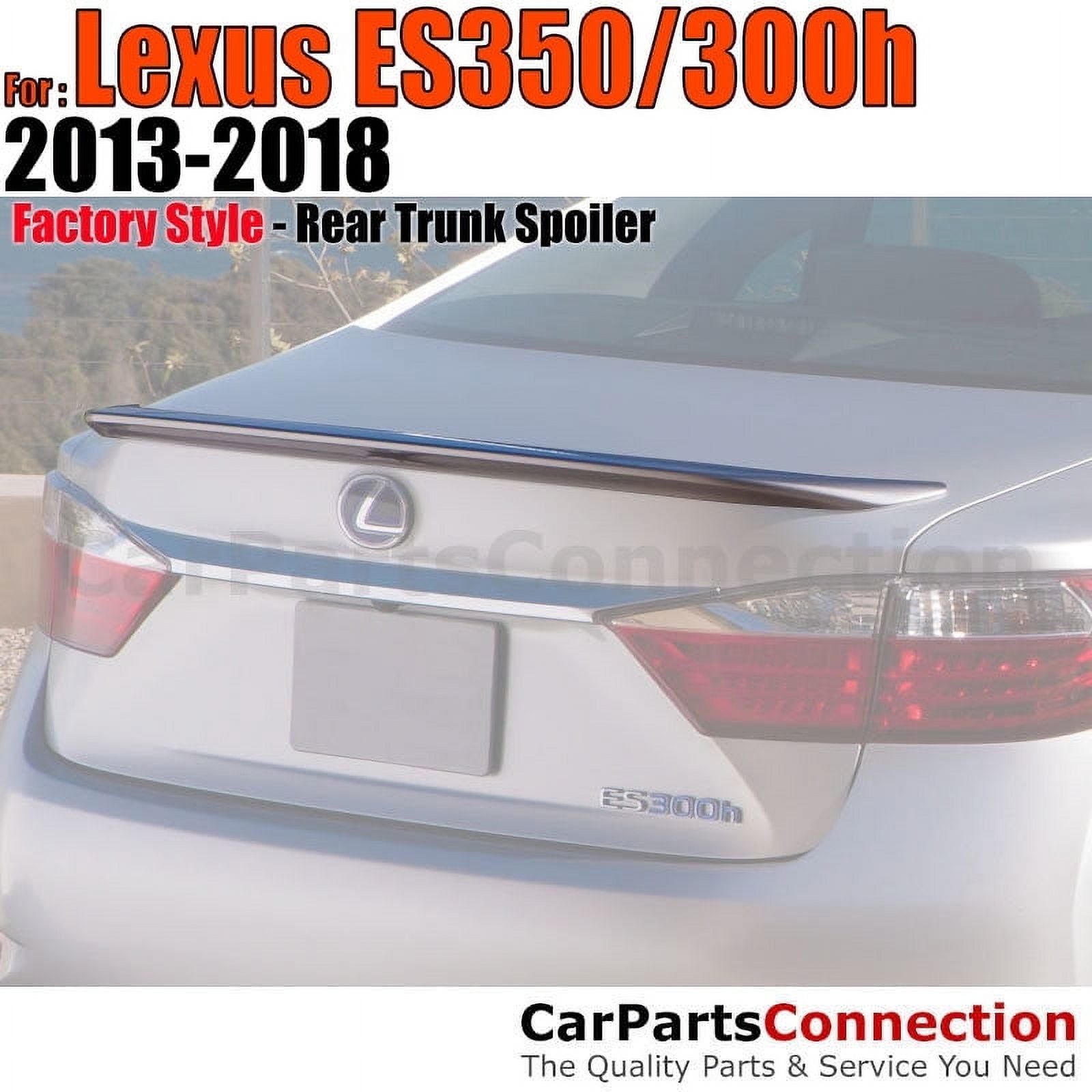 Trunk Spoiler Compatible With 2013 2014 2015 2016 2017 2018 Lexus ES350 ...