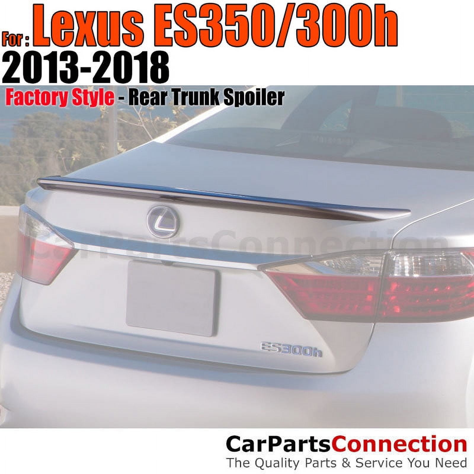 Trunk Spoiler Compatible With 2013 2014 2015 2016 2017 2018 Lexus ES350 ...