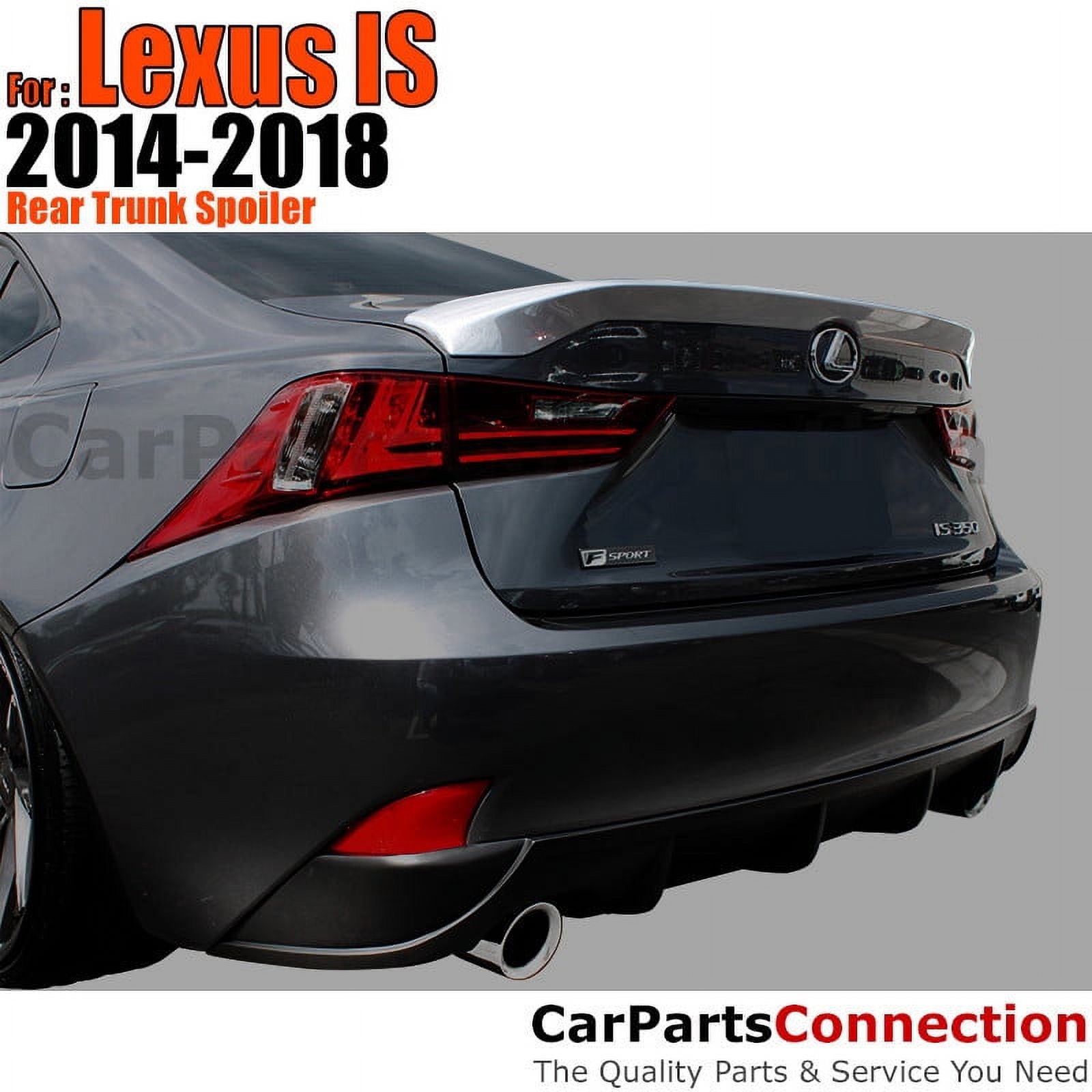 Trunk Spoiler Compatible With 2014 2015 2016 2017 2018 2019 2020 Lexus ...