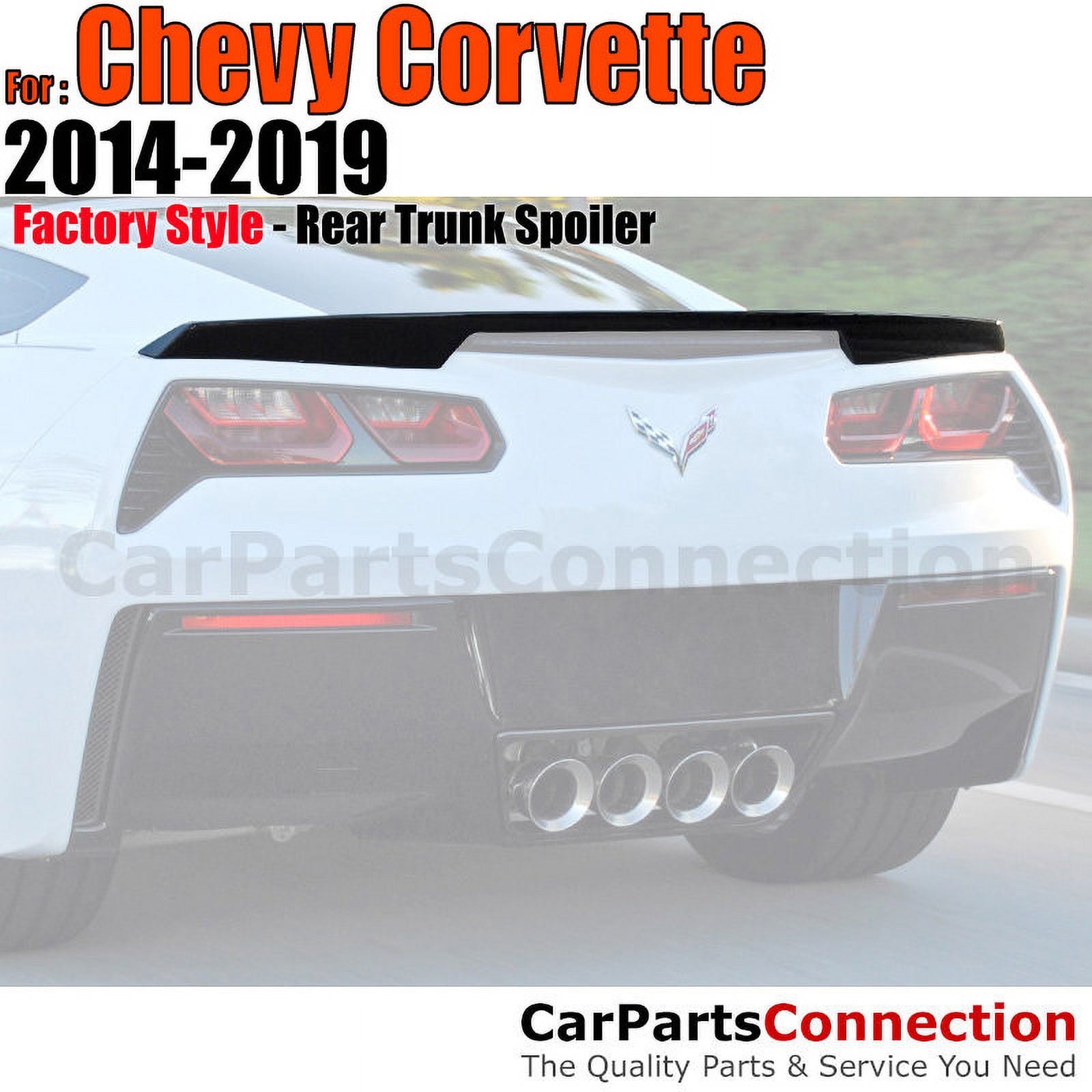 Trunk Spoiler Compatible With 2014 2015 2016 2017 2018 2019 Chevrolet ...