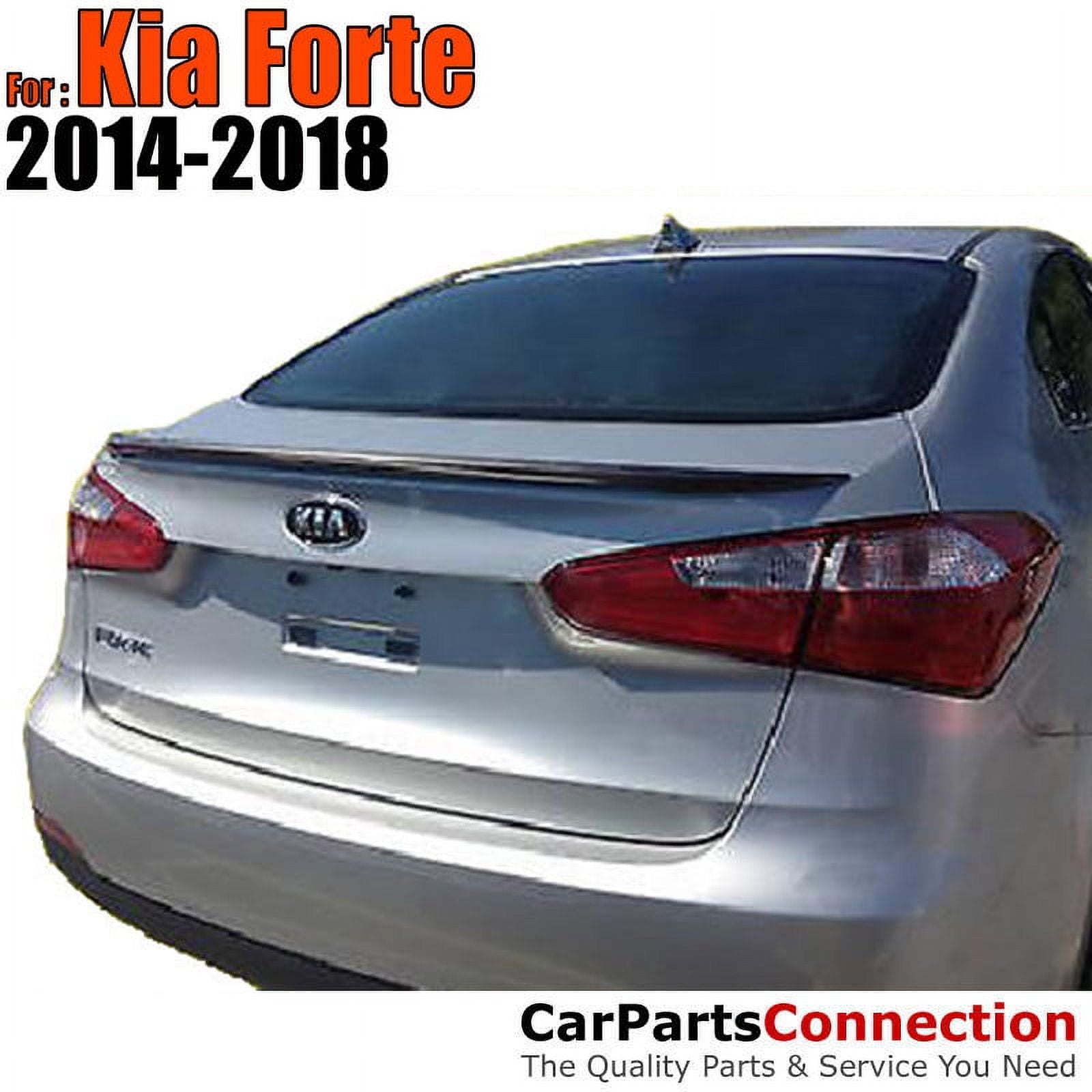 Trunk Spoiler Compatible With 2014 2015 2016 2017 2018 Kia Forte Sedan ...