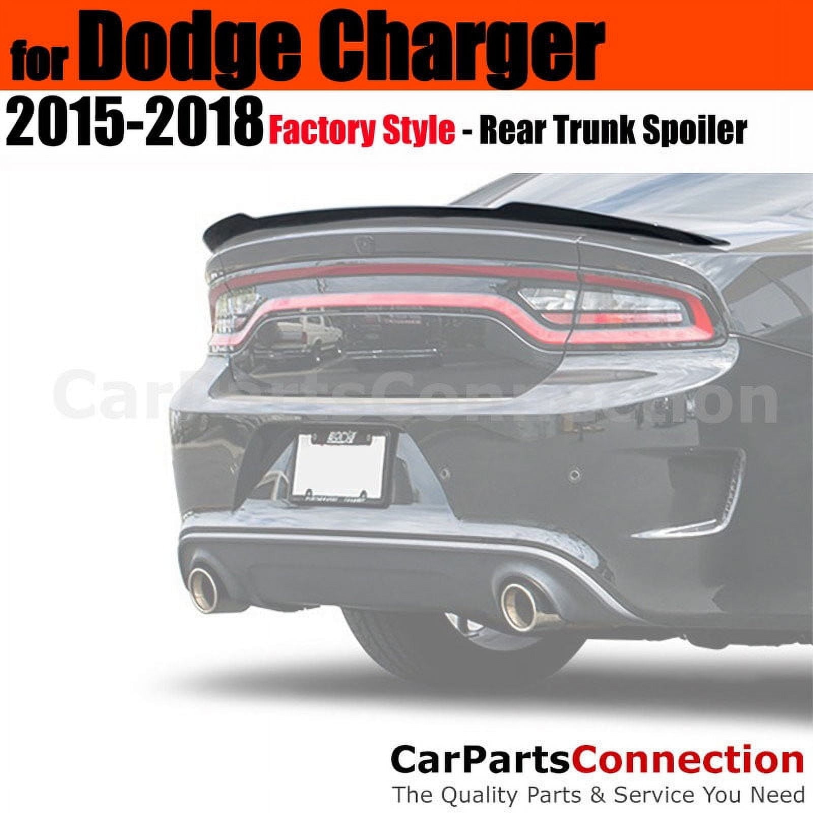 Trunk Spoiler Compatible With 2015 2016 2017 2018 2019 2020 2021 2022 ...