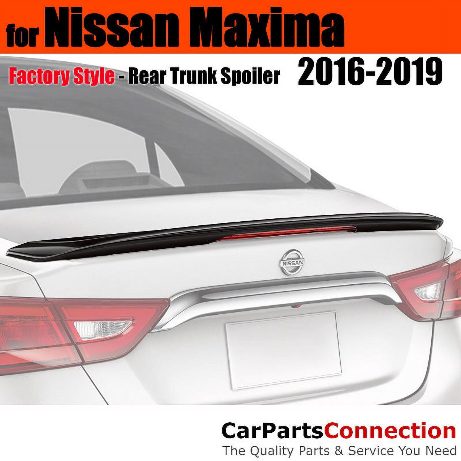 Trunk Spoiler Compatible With 2016 2017 2018 2019 2020 2021 2022 2023 ...