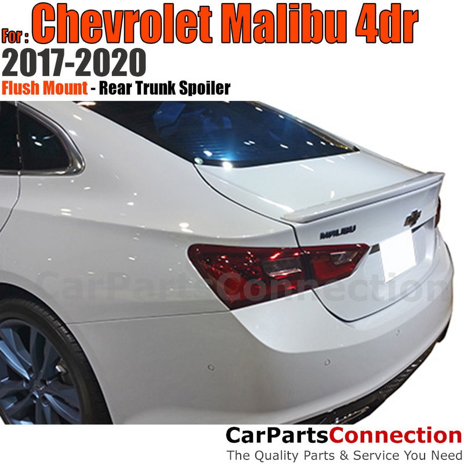Trunk Spoiler Compatible With 2017 2018 2019 2020 Chevrolet Malibu ...