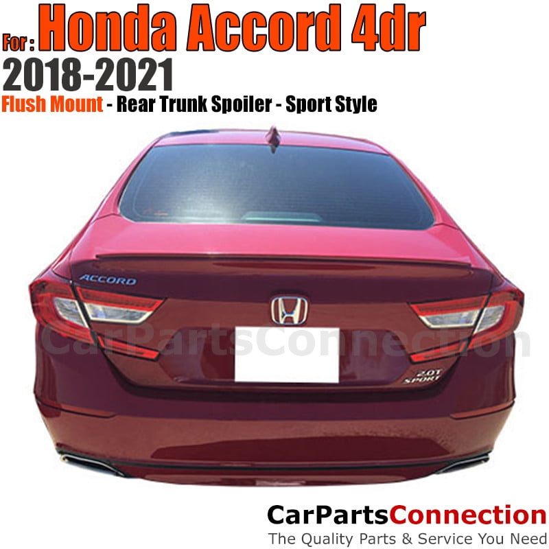 Trunk Spoiler Compatible With 2018 2019 2020 2021 2022 Honda Accord ...