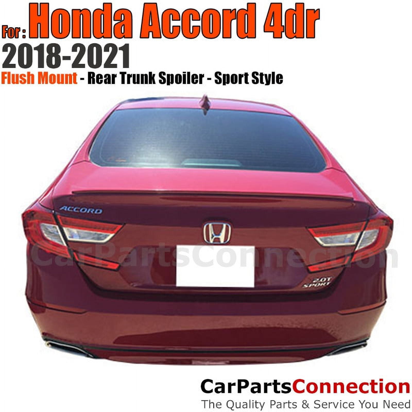 Trunk Spoiler Compatible With 2018 2019 2020 2021 2022 Honda Accord ...