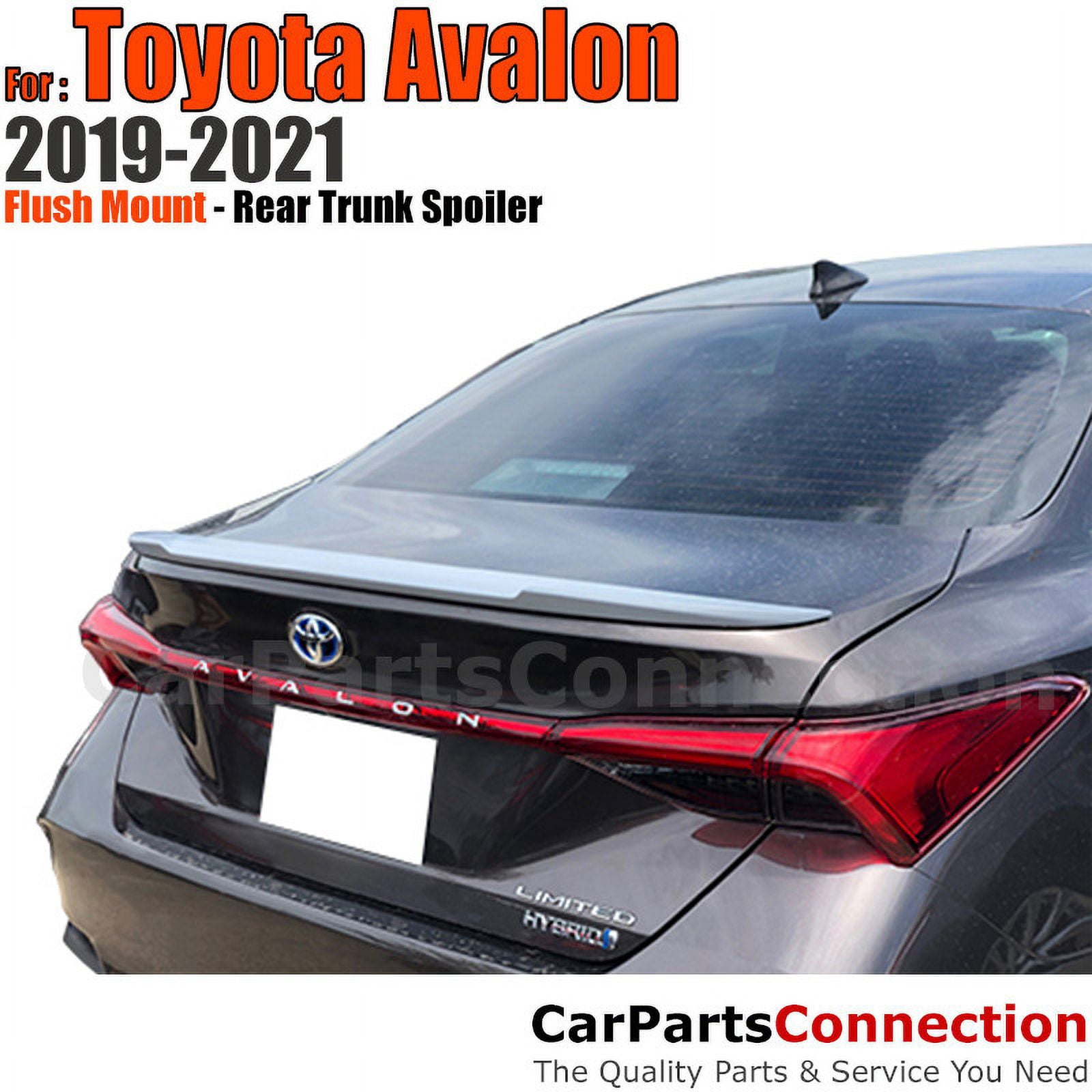 Trunk Spoiler Compatible With 2019 2020 2021 Toyota Avalon All Factory ...