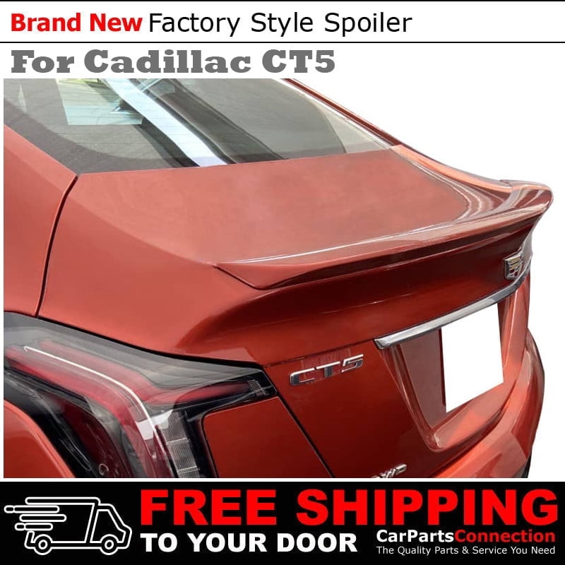 Trunk Spoiler Compatible With 2020 2021 2022 2023 Cadillac CT5 All ...