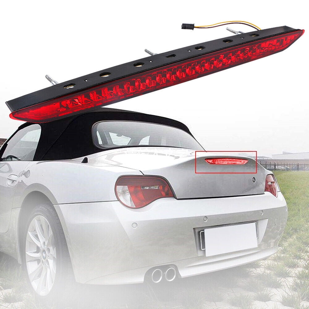 Trunk Third Brake Stop Tail Light Red Color for BMW E85 Z4 2002-2008 ...