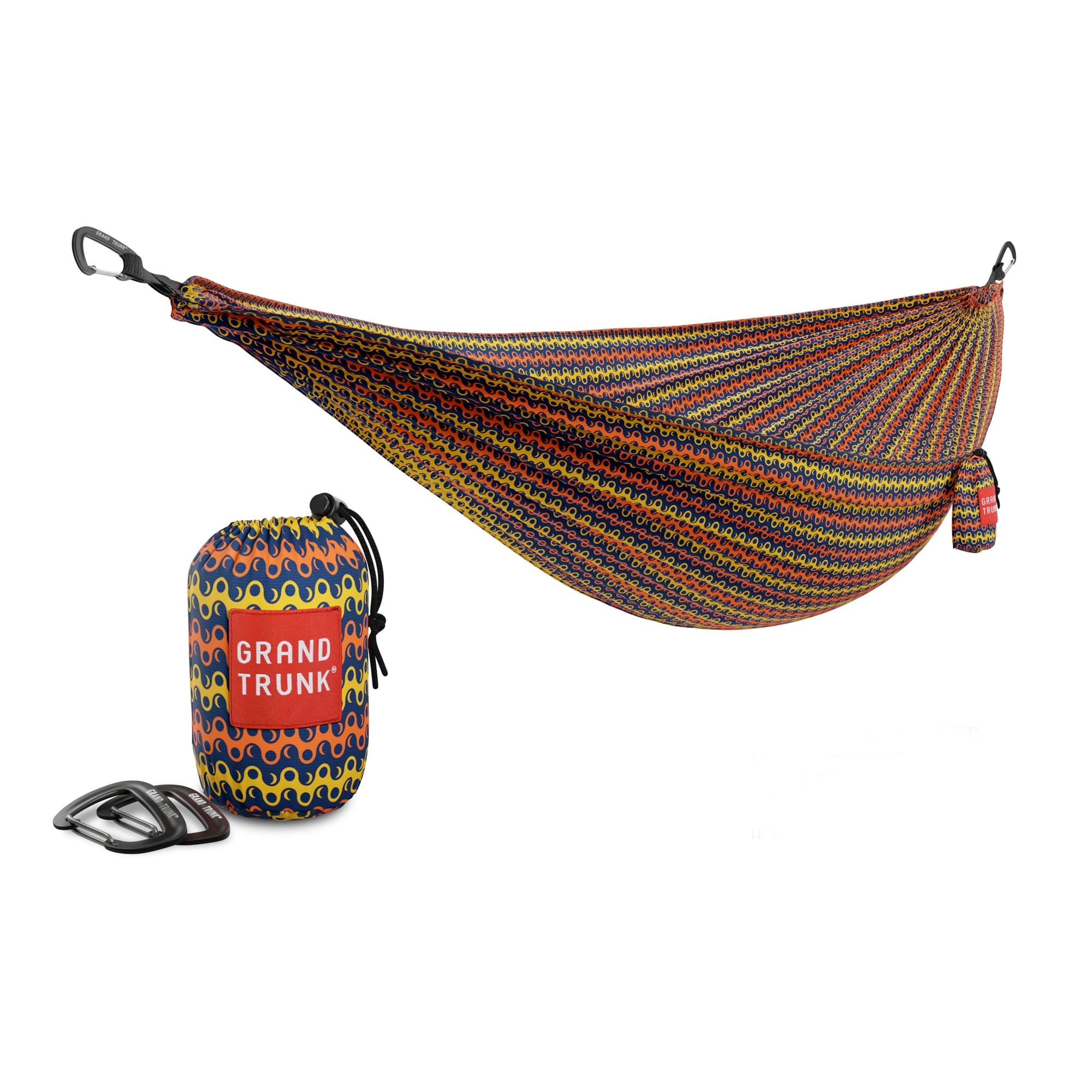 Grand Trunk, TrunkTech Double, Printed Hammock, Sun and Moon - Walmart.com