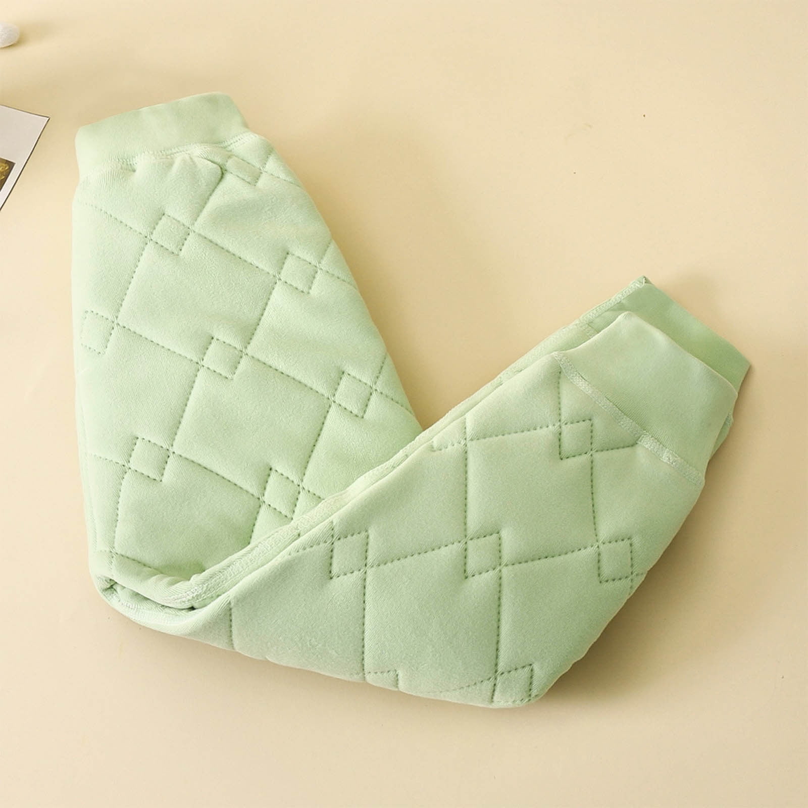 Trupants Juniors Green Warm Quilted Pants - 14-15T Cotton, Winter ...