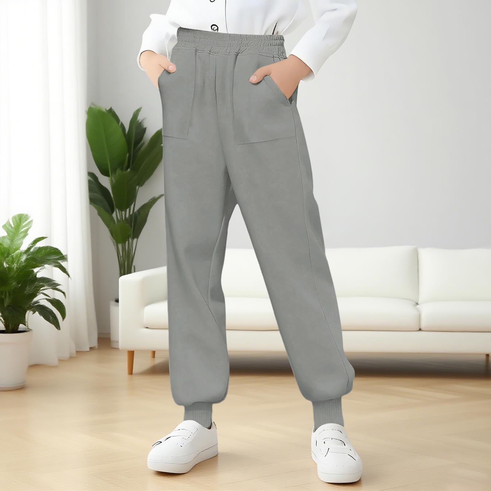 Trupants Little Girls 5T Joggers - Polyester, Elastic Waist, Cuffed ...