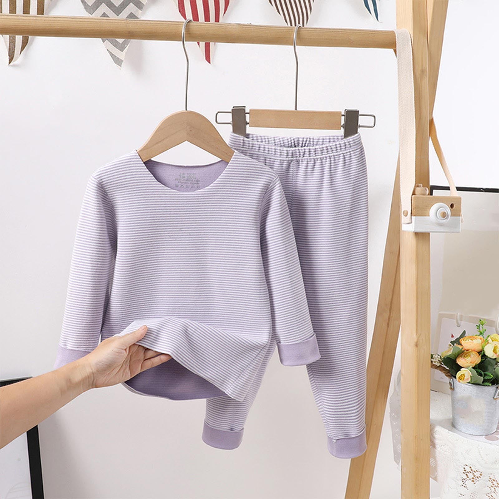 Trupants Toddler 2-Piece Thermal Underwear Set - 3T Purple, Flock Fuzzy ...