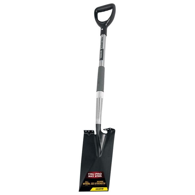 Truper 10 x 7.25 x 27 in. D-Handle Garden Spade Steel Steel, Assorted ...