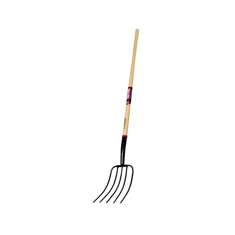 Truper 11006 / BPJ-5/ 5-Tine Manure Fork 9" (23cm). - Walmart.com
