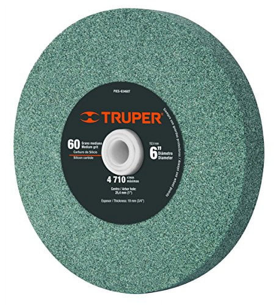 Truper 16405/ PIES-63460T - 6" Silicon Carbide Bench Grinding Wheel ...