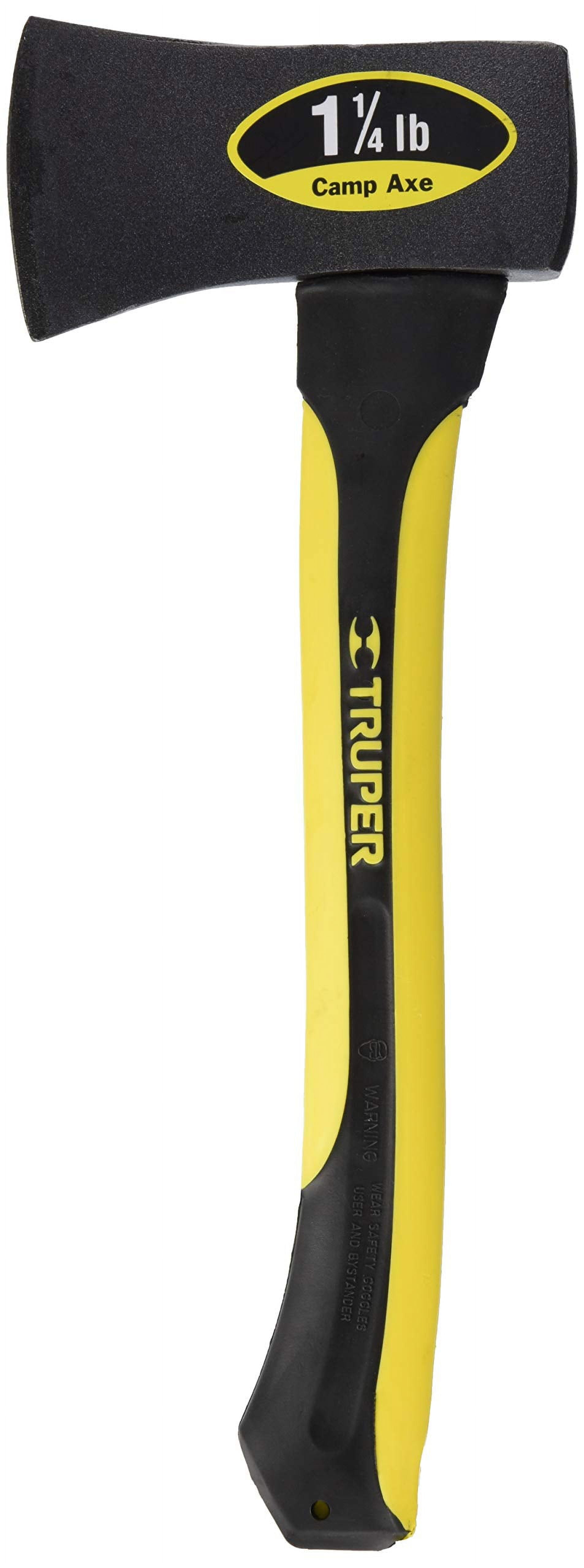 Truper 30515 1-1/2-Pound Camp Axe, Fiberglass Handle, 14-Inch C29 ...
