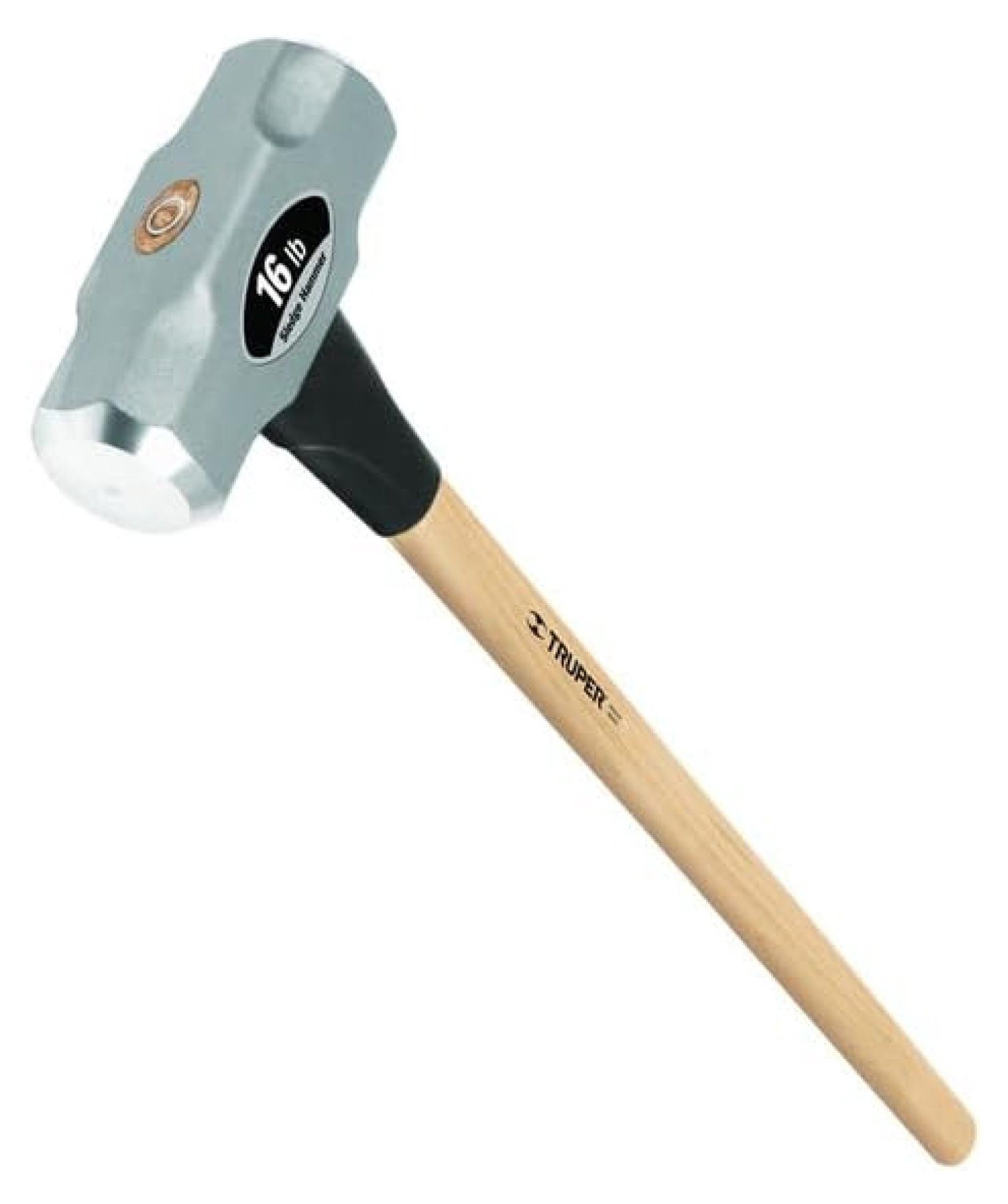 Truper 30922 16-Pound Sledge Hammer, Hickory Handle, 36-Inch - Walmart.com