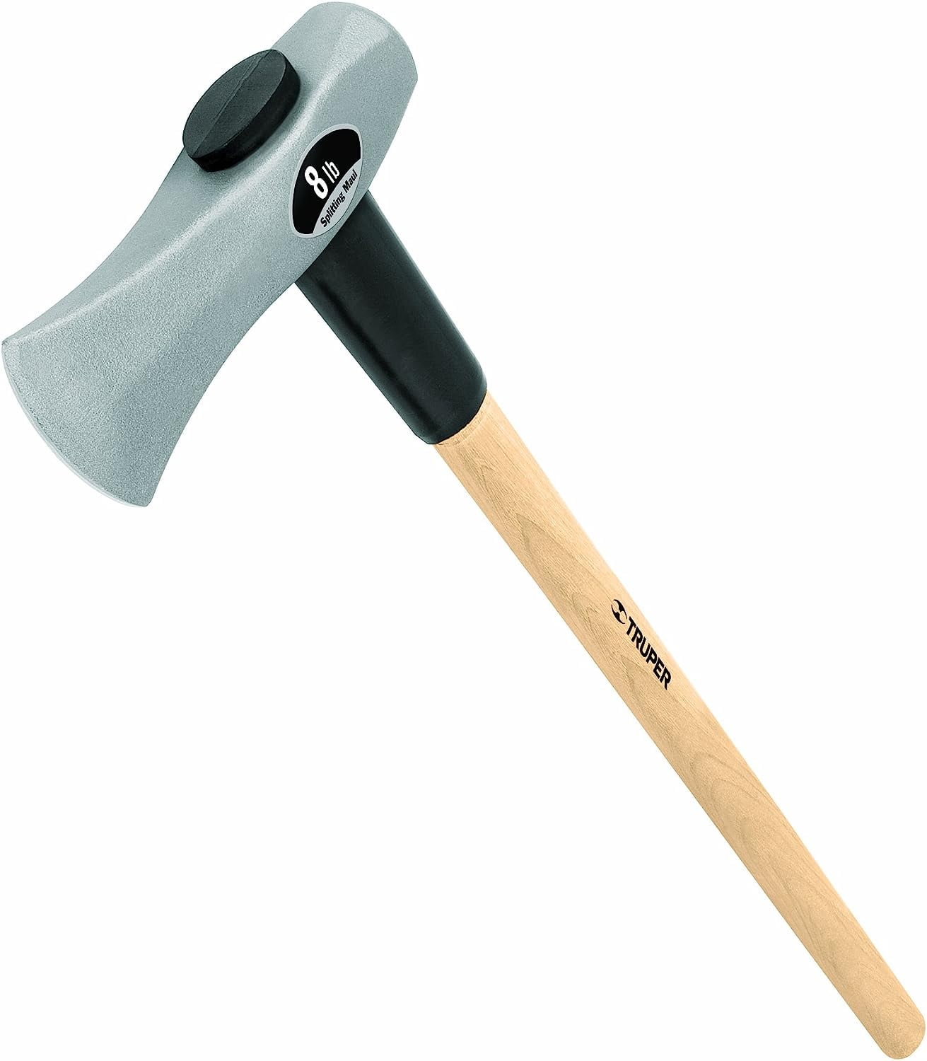 Truper 30958 8-Pound Splitting Maul, 36-Inch Fiberglass Handle ...