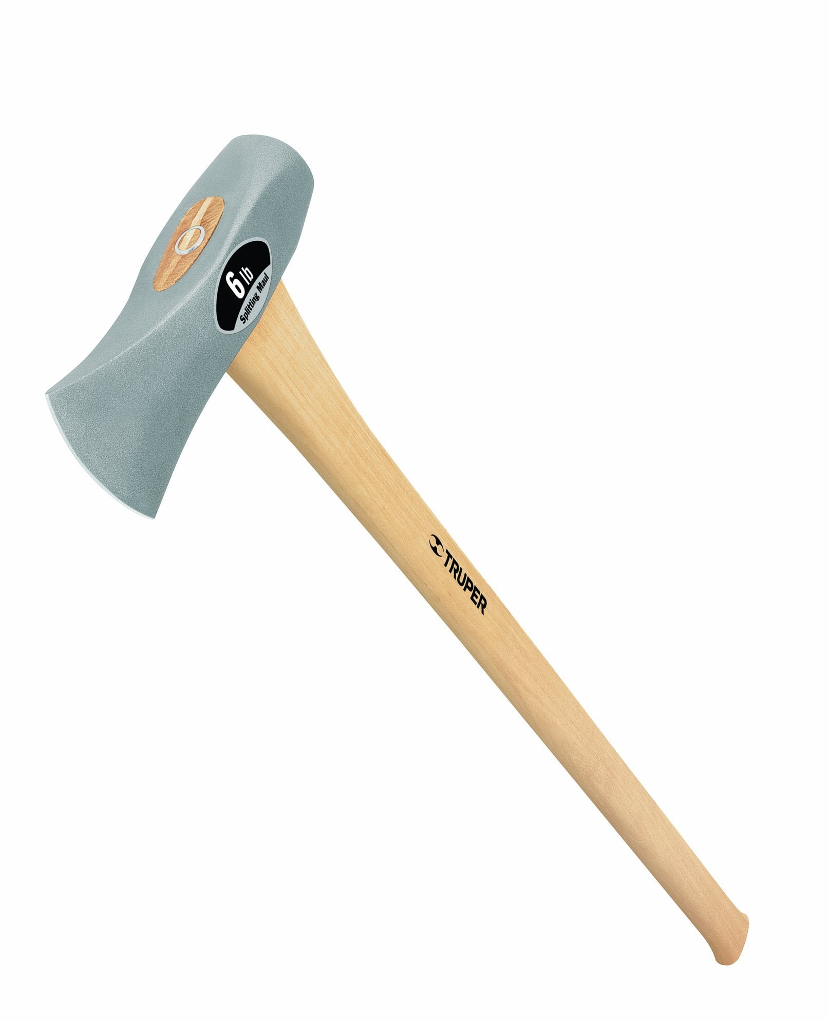 Truper 30966 6-Pound 34-Inch Splitting Maul, Axe Eye, 34-Inch Hickory ...