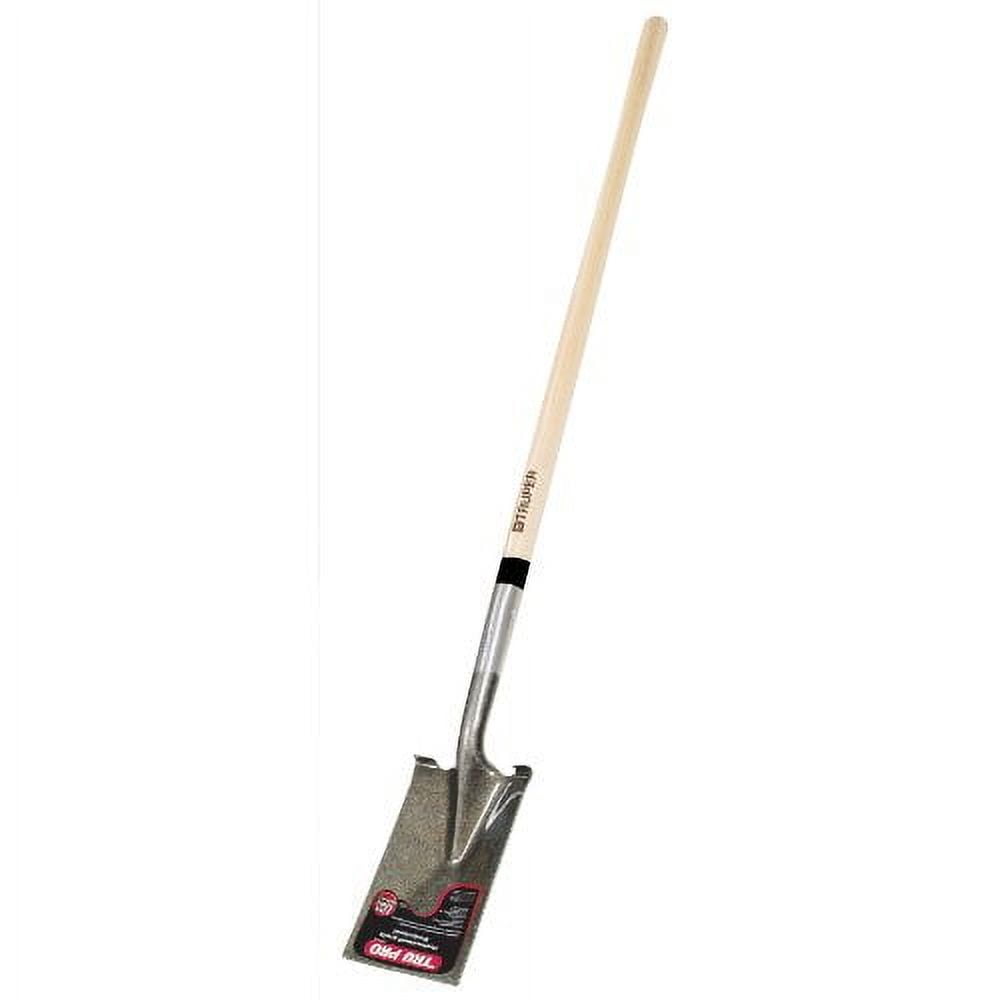 Truper 33174 Garden Spade - Extended Steps, 48-Inch Long Hardwood ...