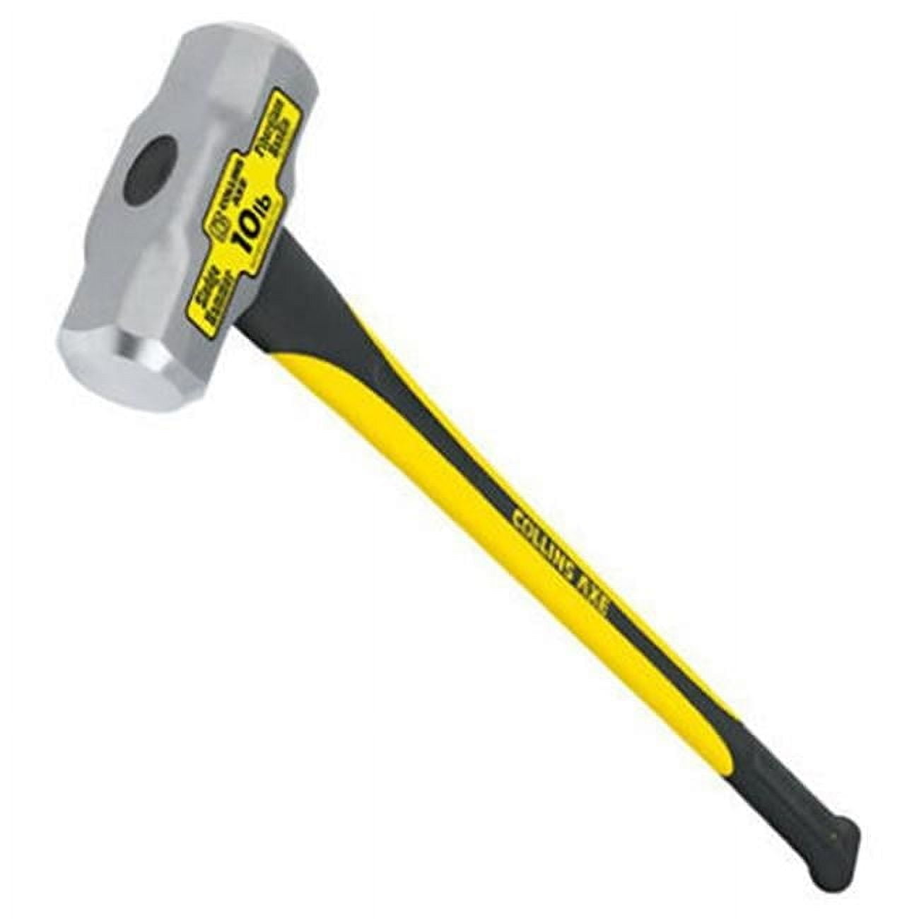Truper MD-10FD-C Fiberglass Handle Sledge Hammer - 10 lbs. - Walmart.com