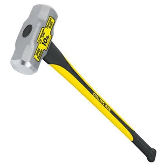 TRUPER, Sledge Hammer, MD-10FD-C, 10 lbs, Fiberglass Handle - Walmart.com