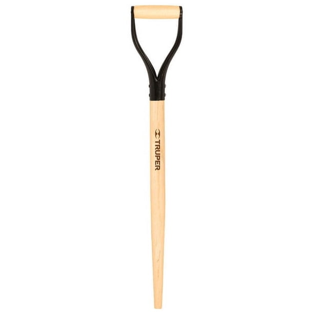 Truper Natural Heavy Duty Clear Lacquer Shoulder & Steel D-Grip Wood ...