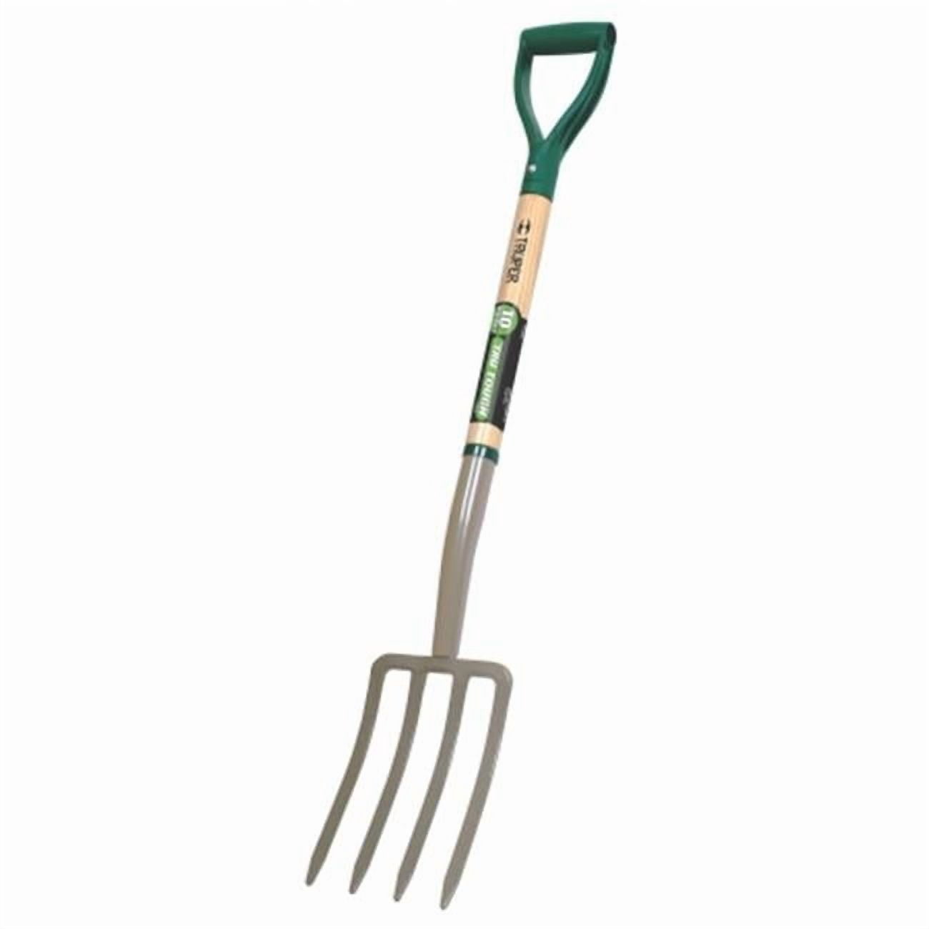 Truper Tools 30 Inch Garden Digging Spading Fork with 4 Tine D Handle ...