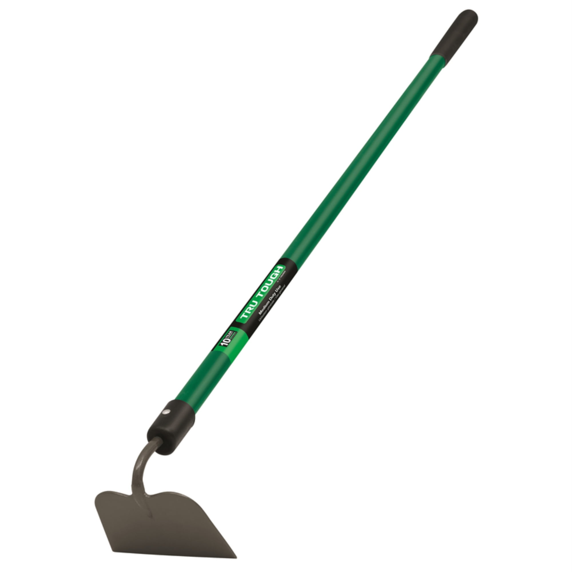 Truper Tru-Tough Garden Hoe, Forged Steel Head 6.25 in, Fiberglass ...
