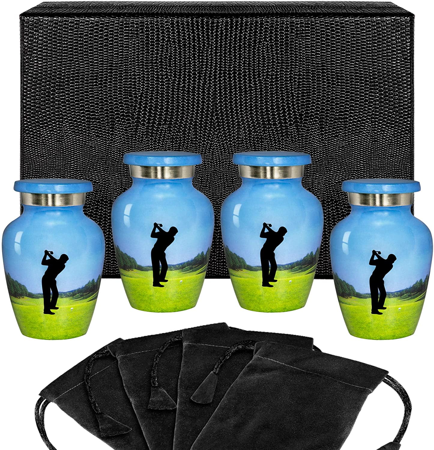 Trupoint Memorials The 19th Hole Mens Golf Small Keepsake Cremation ...