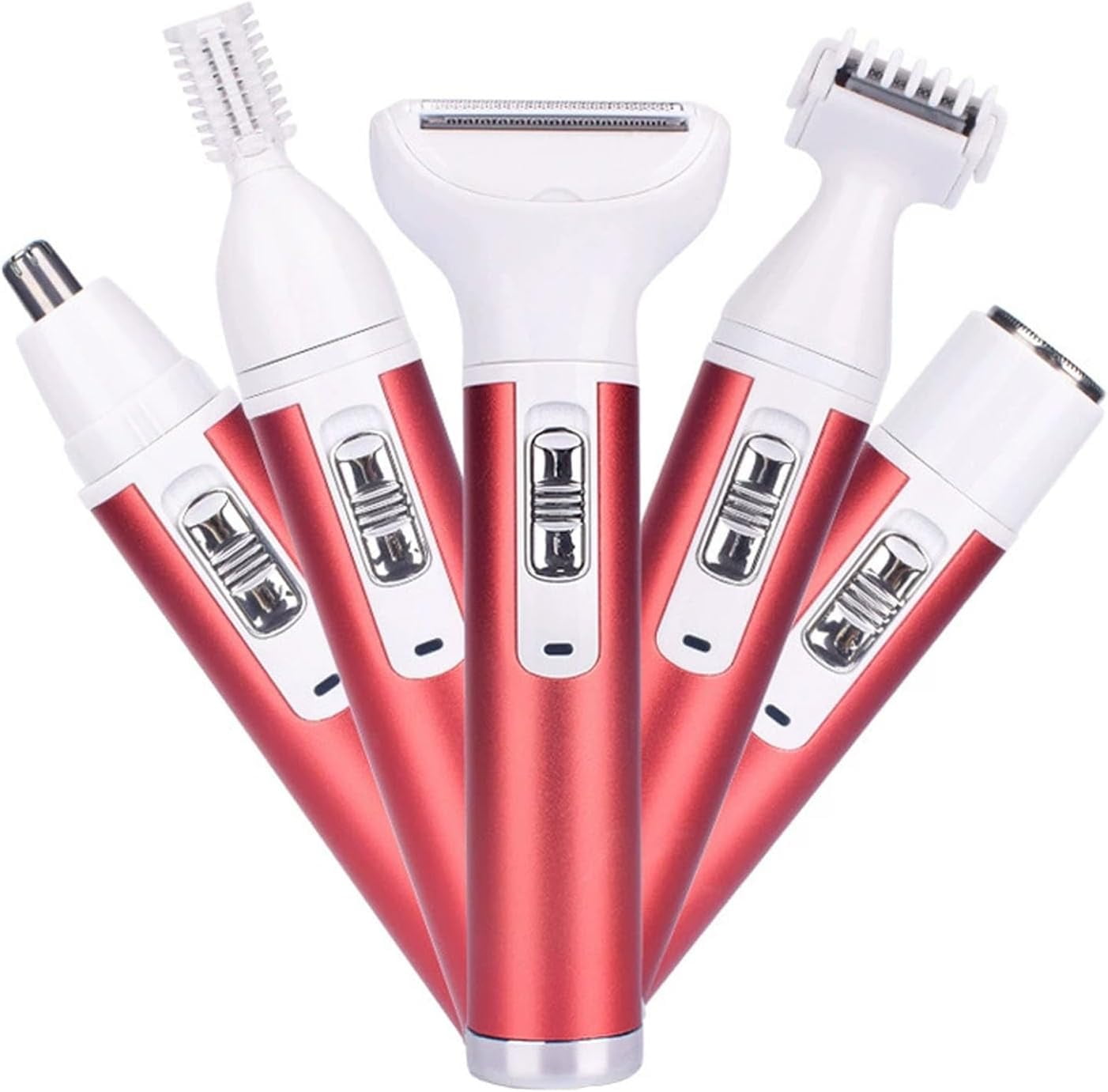 Truritual Beauty 5-in-1 Face & Body Trimmer, Wet/Dry Electric Shaver ...