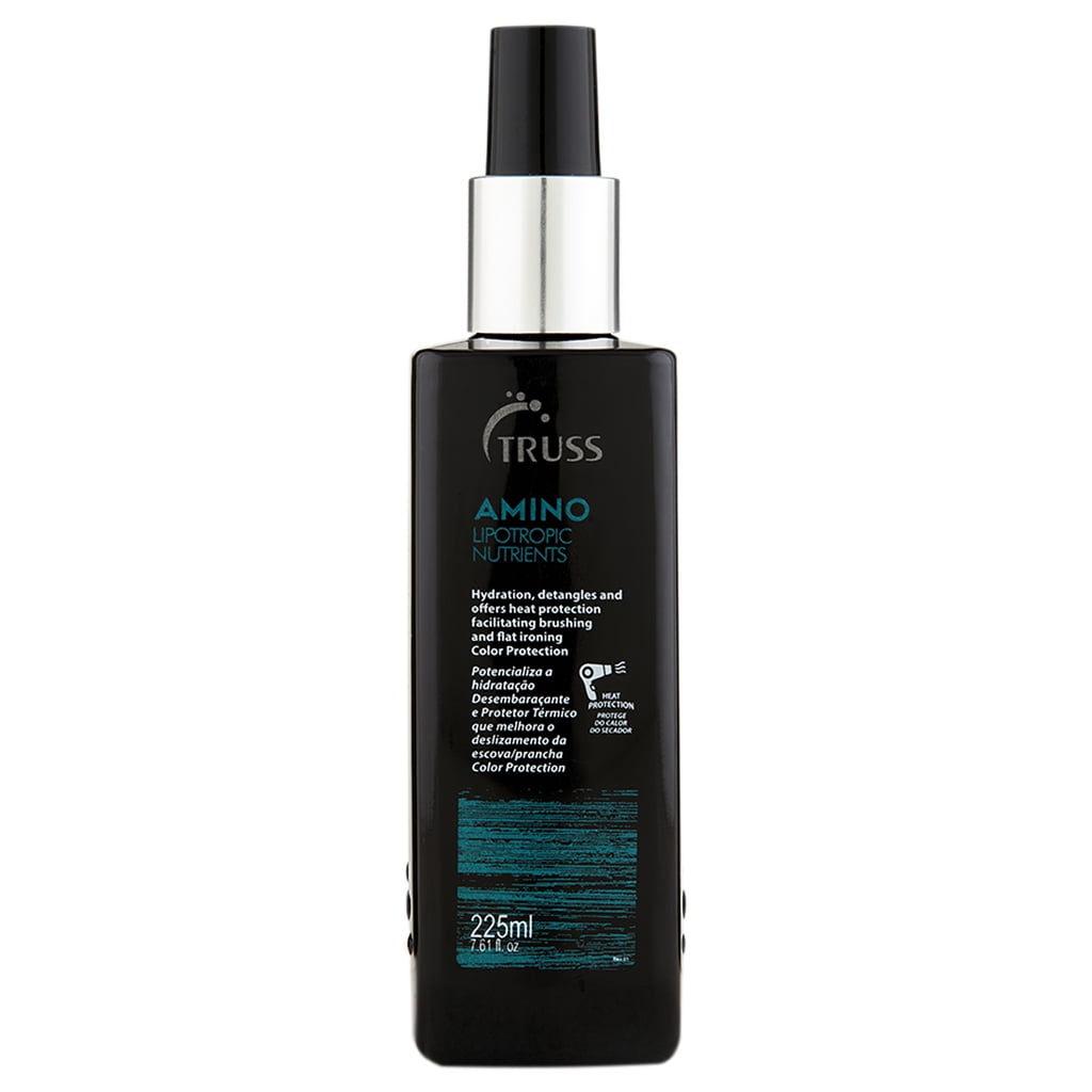 TRUSS Amino Heat Protectant Spray 7.6 oz, Hydrating, Frizz Control ...