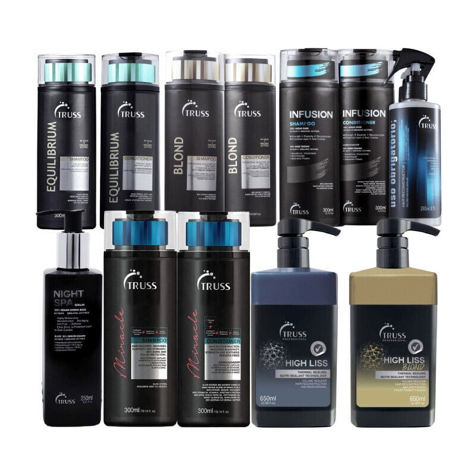 TRUSS Vegan Detox Shampoo, 10.14 oz - Clarifying and Scalp Fortifying ...