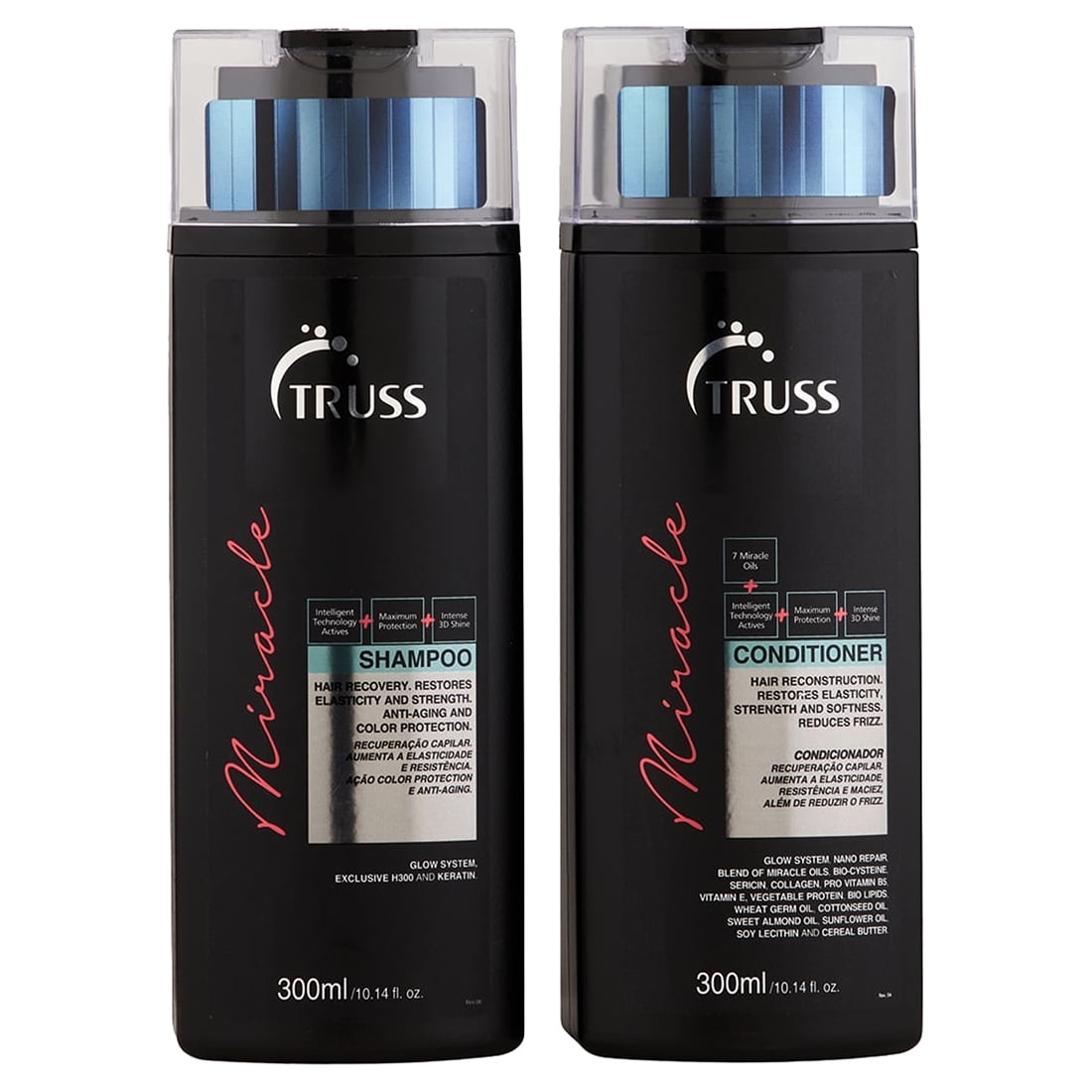 Truss Miracle Hair Keratin Treatment, Hydration Repair Shampoo ...