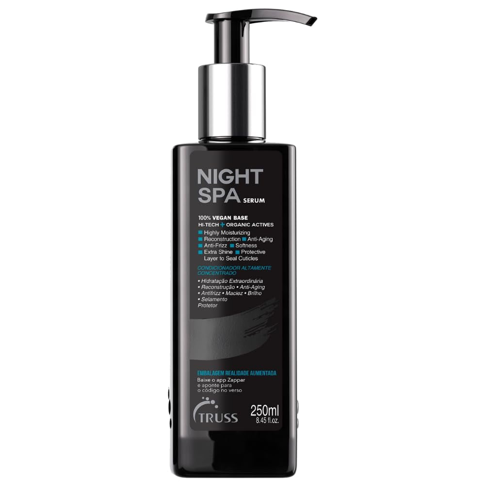 Truss Night Spa Serum 8.45 oz - Restore Hair Treatment for Damaged Hair ...