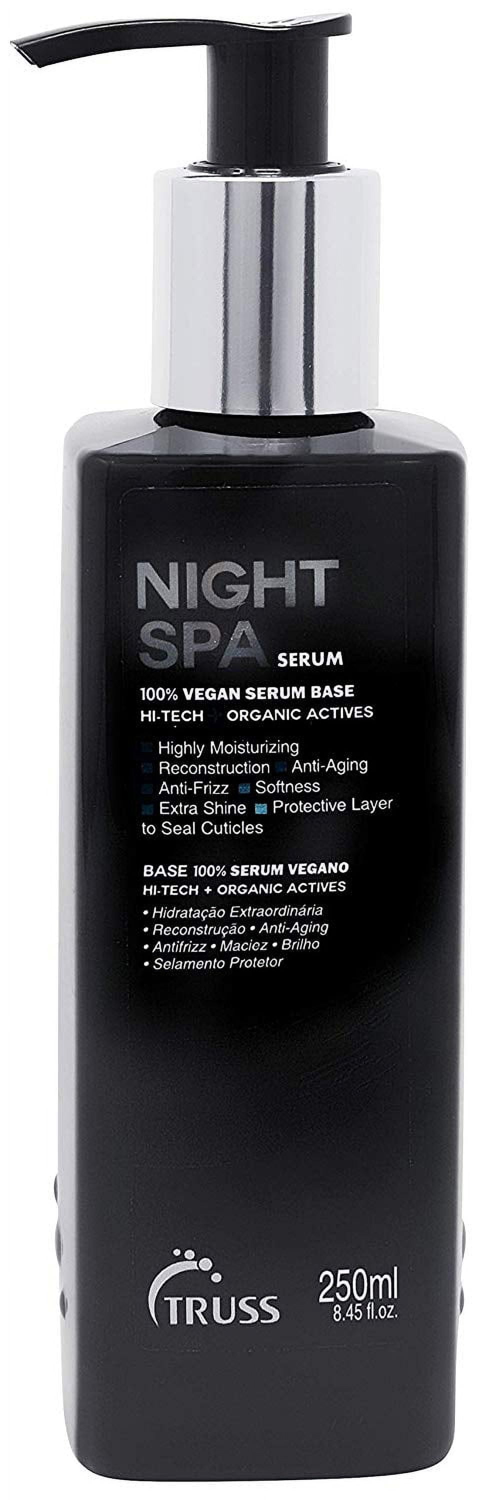 Truss Night Spa Serum 8.45 oz - Restore Hair Treatment for Damaged Hair ...