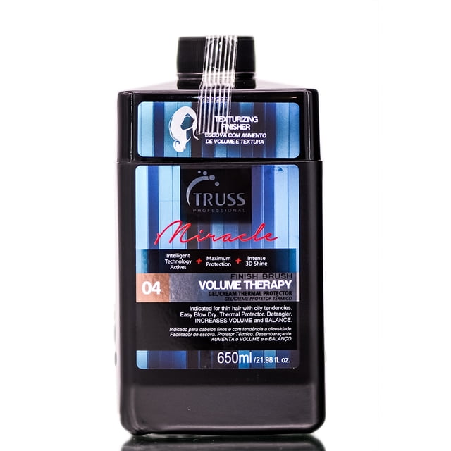 Truss Professional Miracle Finish Brush Volume Therapy - Gel/Cream ...