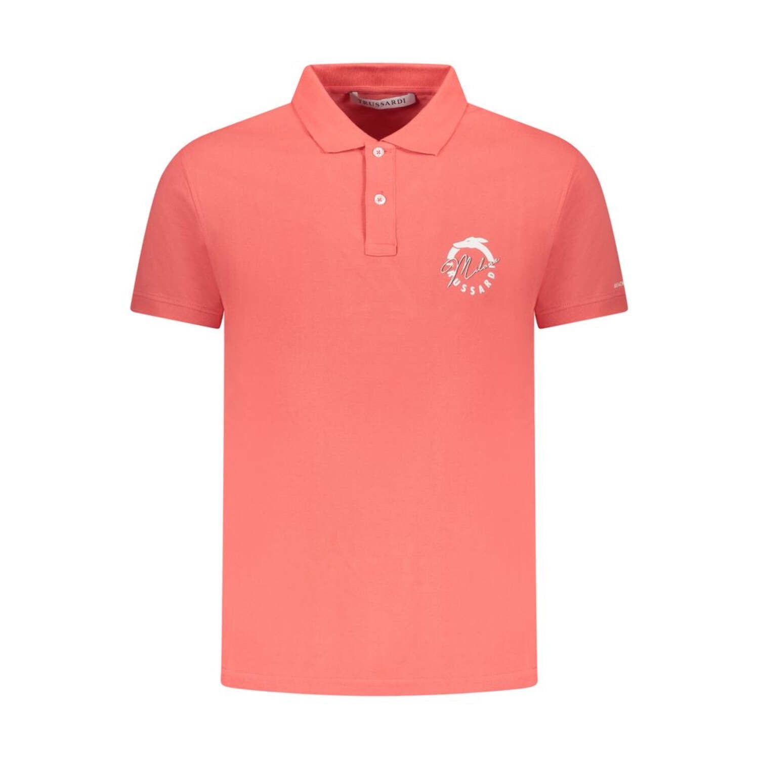 Trussardi Pink Cotton Men Polo Shirt - Walmart.com